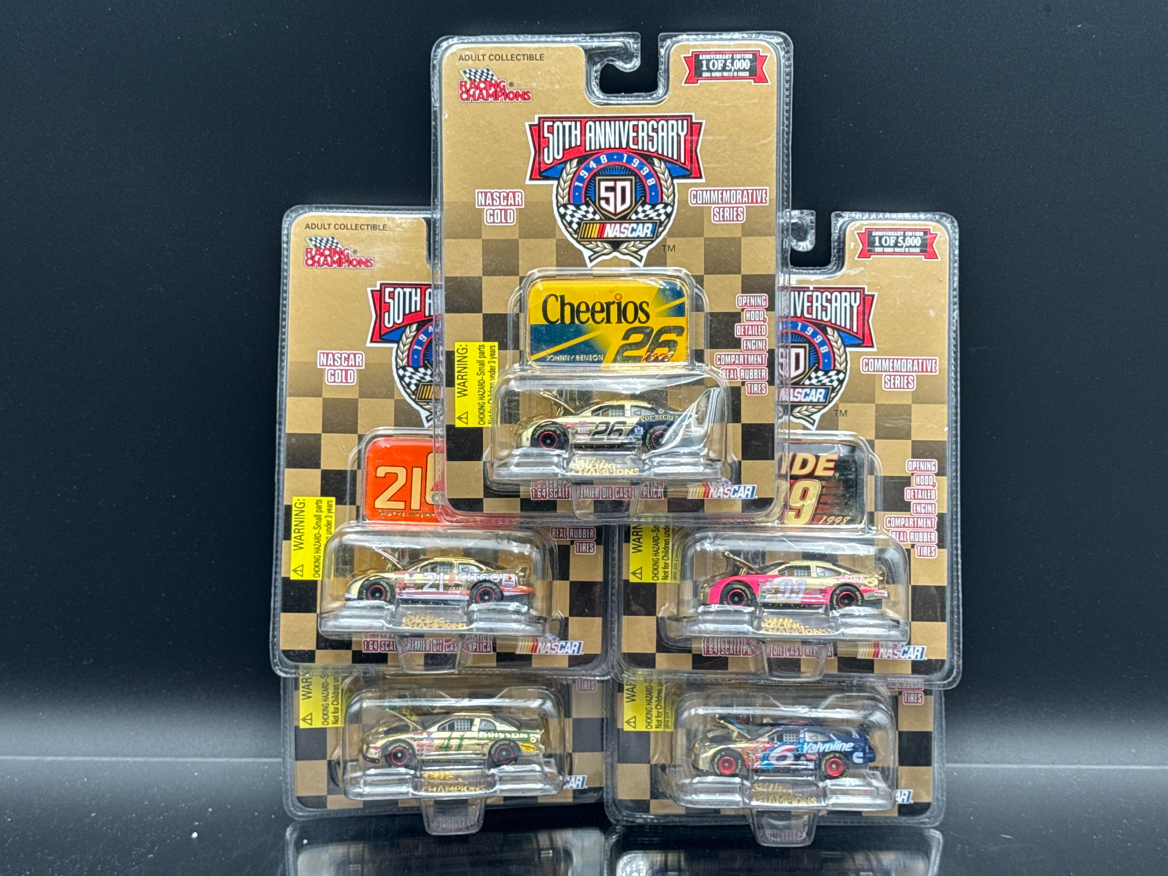 Racing Champions Gold 1/64 Scale Lot – Last Lap Collectibles
